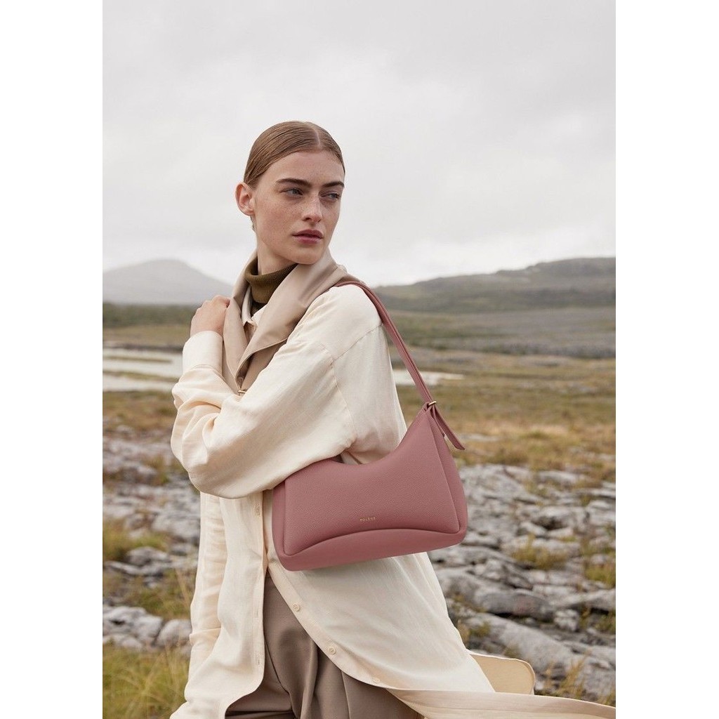 【Gift Box】Polene Shoulder Bag Fashionable Genuine Leather Crossbody Bag ...