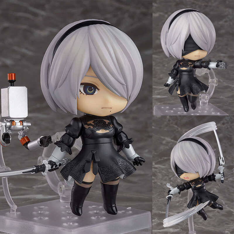 Nier:Automata Toystoryshop Yorha 2B Nendoroid Action Figure Model ...