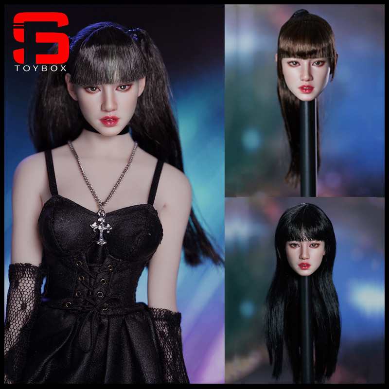 SUPER DUCK Sdh041 1/6 Lisa Head Sculpt Carving Model Fit Tbleague PH 12 ...