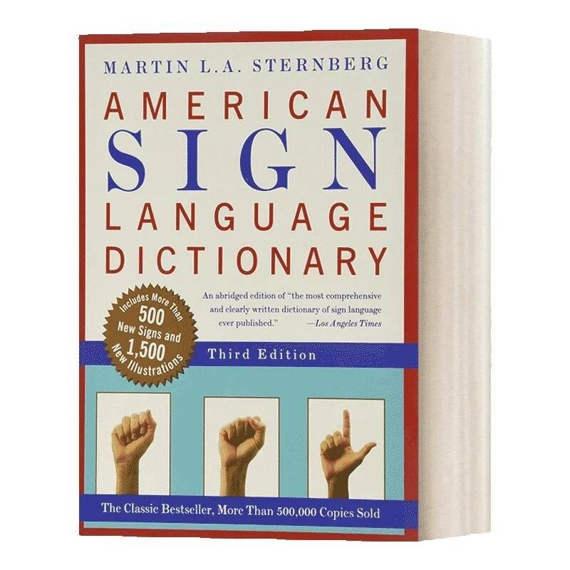Milu American Sign Language Dictionary Flexi Original English ...