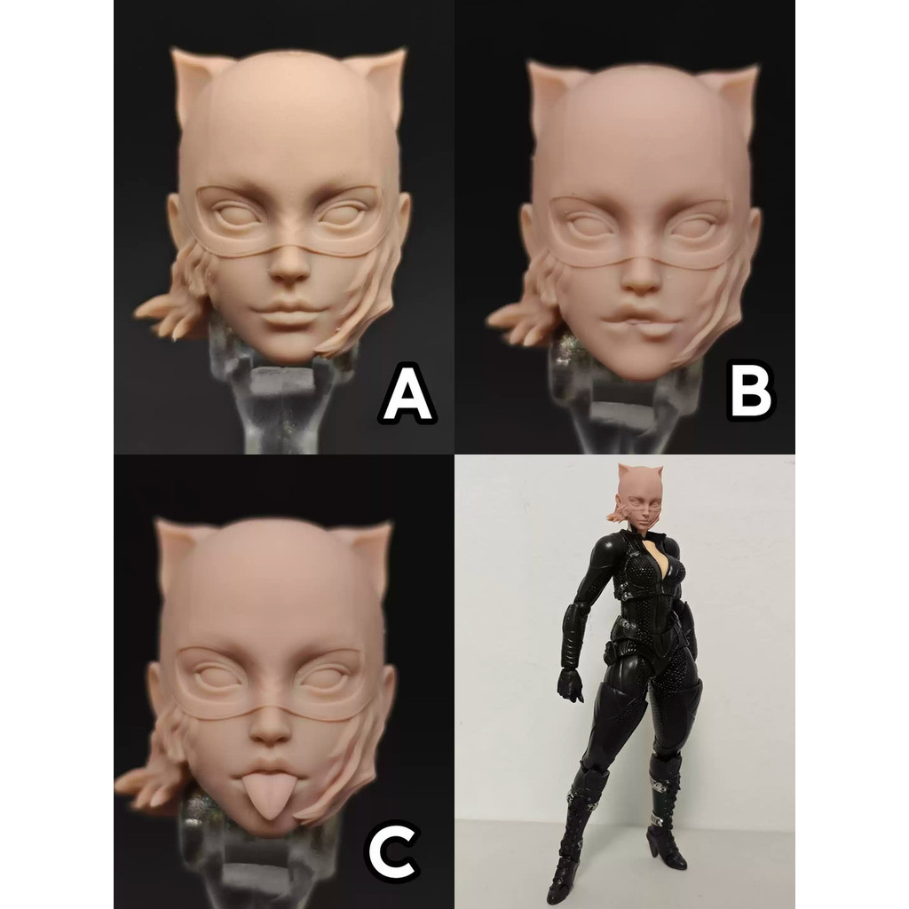 Handmade 1/12 Scale Female Soldier Bm23313 Kaiyodo Mafex Catwoman ...