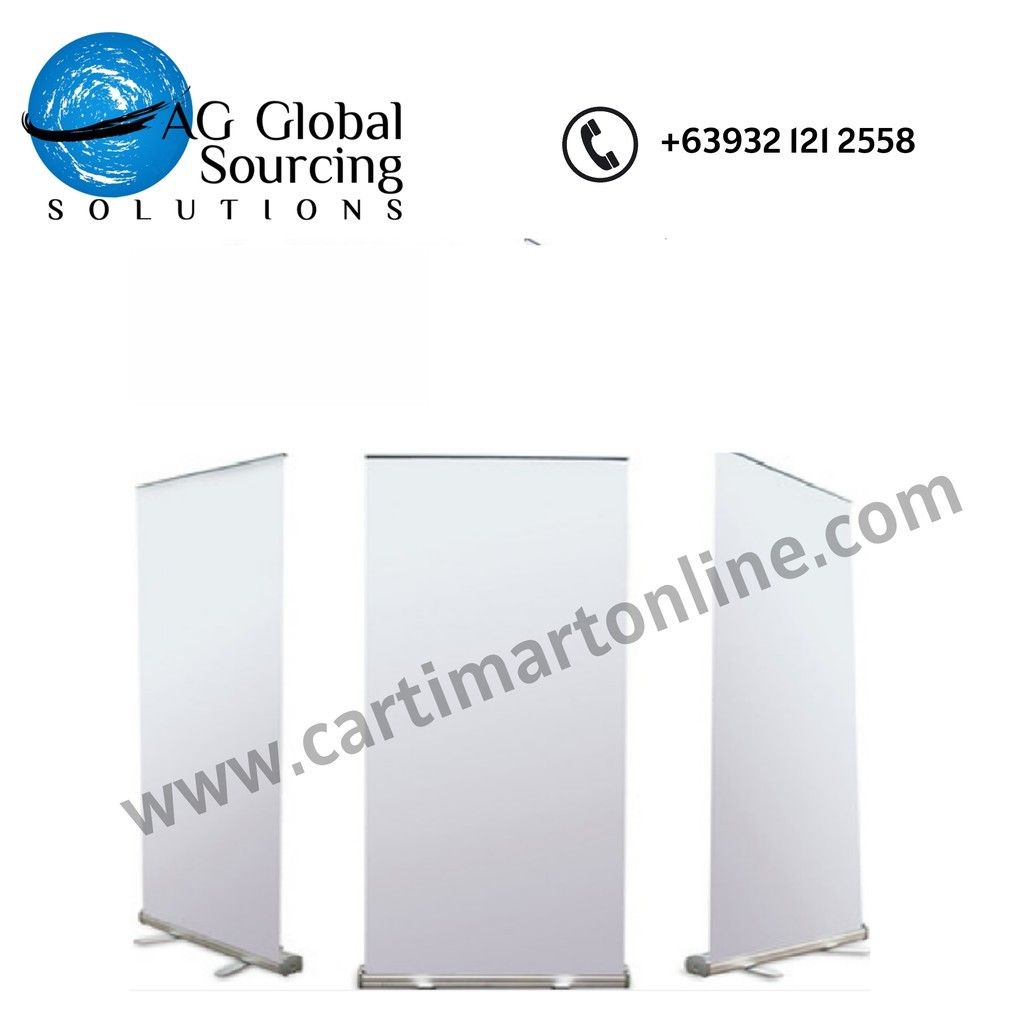 Roll up Banner Stand (2.75x6.5ft) | Shopee Philippines