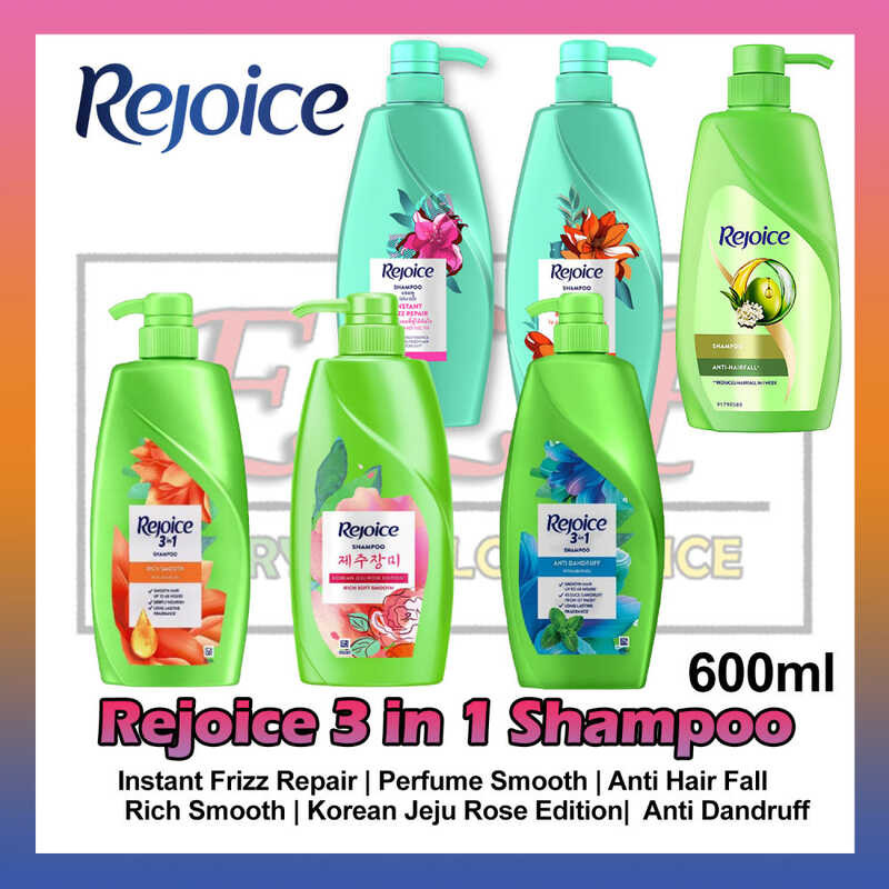 Rejoice Anti Dandruff 3 In 1 Shampoo (600Ml) | Shopee Philippines