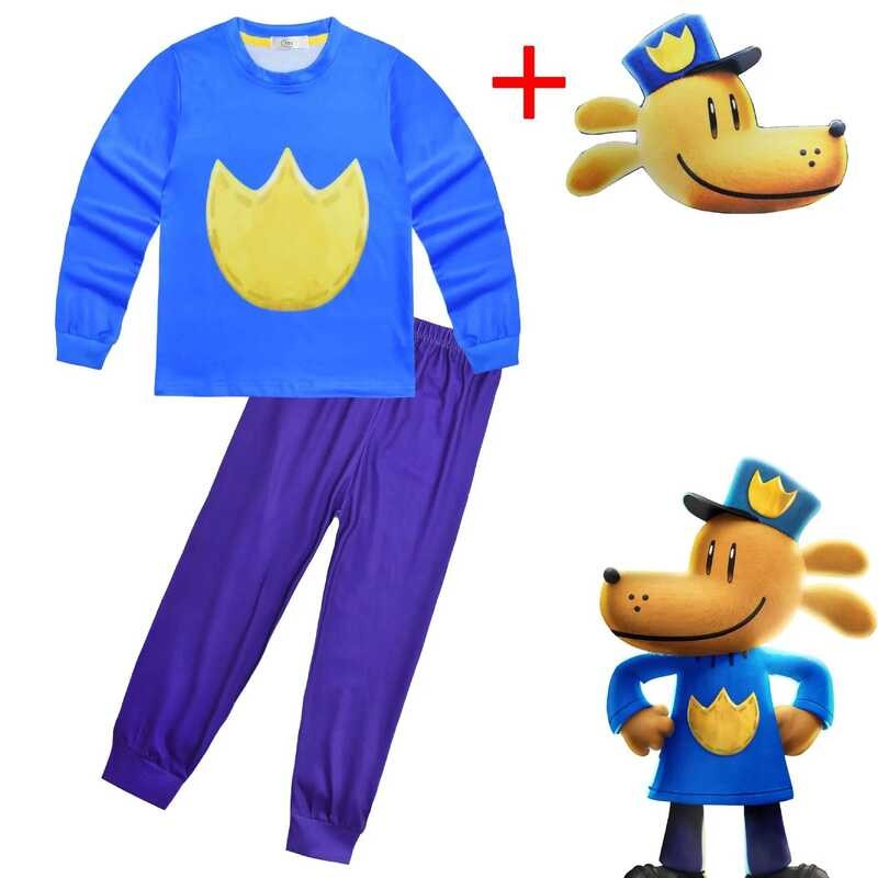 Dog Anime Man Boys Costume Outfits Set Evil Petey Cat Dogman Cosplay ...