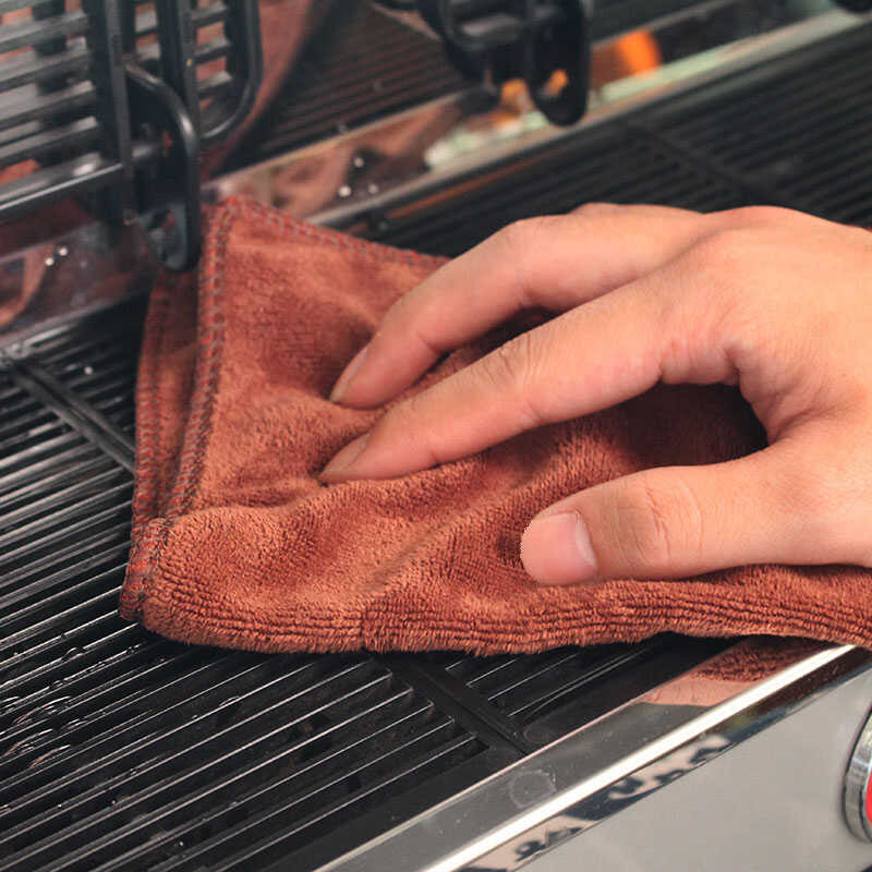 Bar Counter Cleaning Cloth Kitchen Restaurant Small Square Towel ...