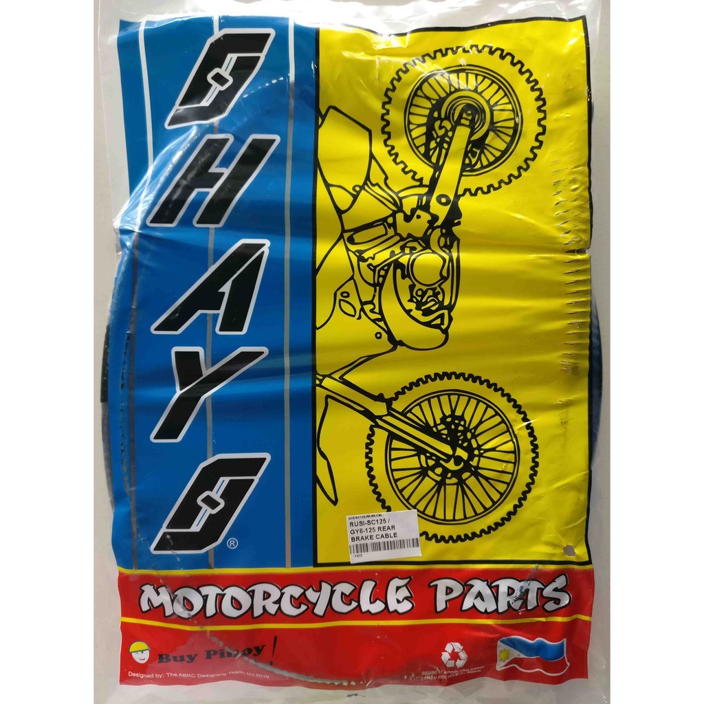 Rusi SC 125 (Gala/Royal/Passion/Venus) / GY6 125 Rear Brake Cable ...