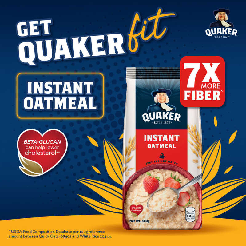 Quaker Instant Oatmeal 400G D29 | Shopee Philippines