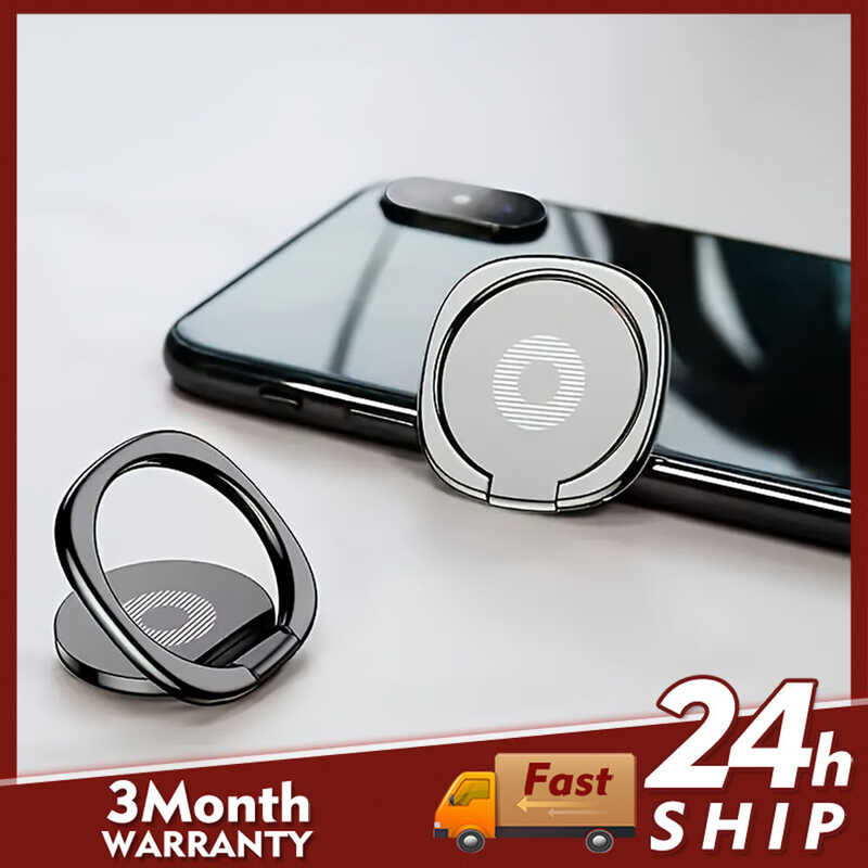 Zinc Alloy Cell Phone Ring Holder Fits All Smartphones 360° Rotating ...