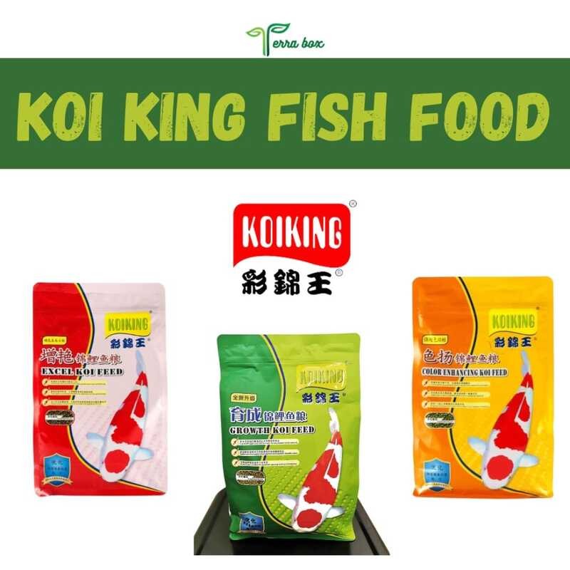 KING FISH FOOD - GROWTH COLOR ENCHANCEMENT Feeds, EXCEL KOI FEEDS 65979 ...
