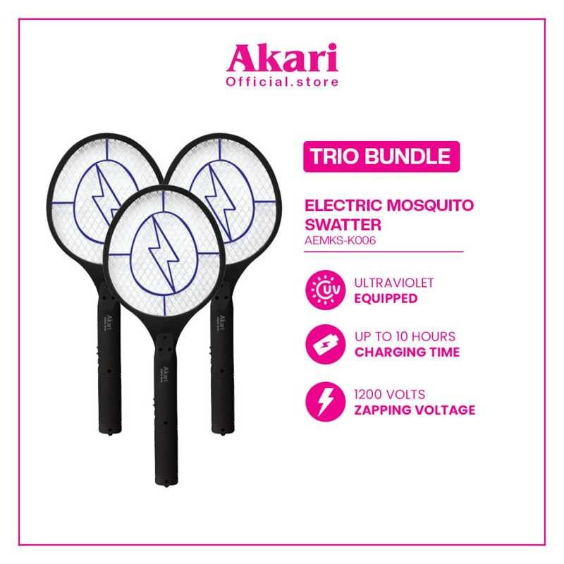 Akari Aes-K006 Electric Mosquito Swatter / Insect Killer (3Pcs ...