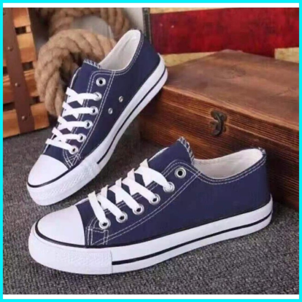 （L）CONVERSE Low cut Unisex Shoes for women and men #800-1 | Shopee ...