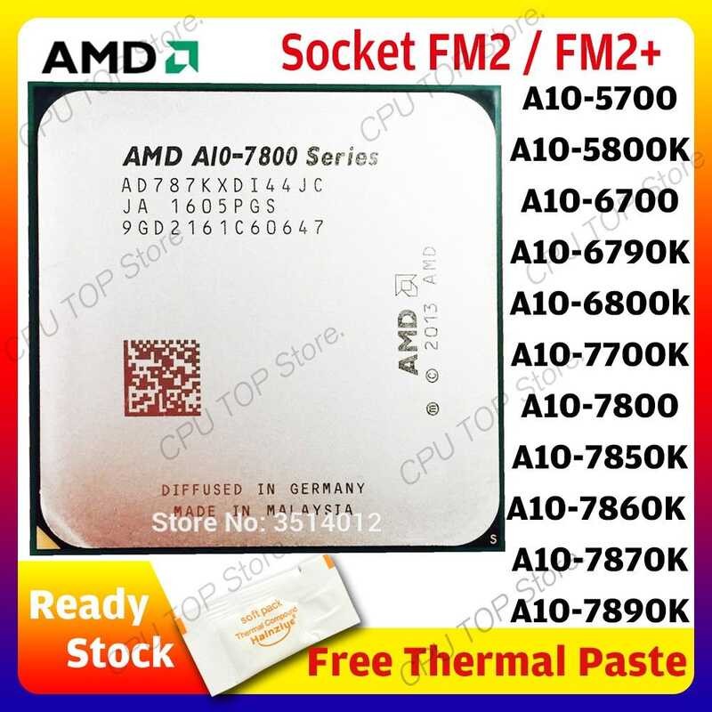 A ⚡Amd A10-Series A10 5700 5800 5800K 6700 6790K 6800K 7700K 7800 7850K ...