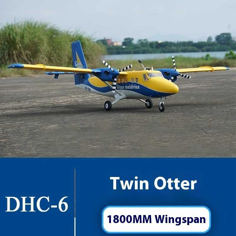 Dhc-6 Otter Fixed Wing 1800Mm Wingspan Twin Engine Remote-Controlled ...