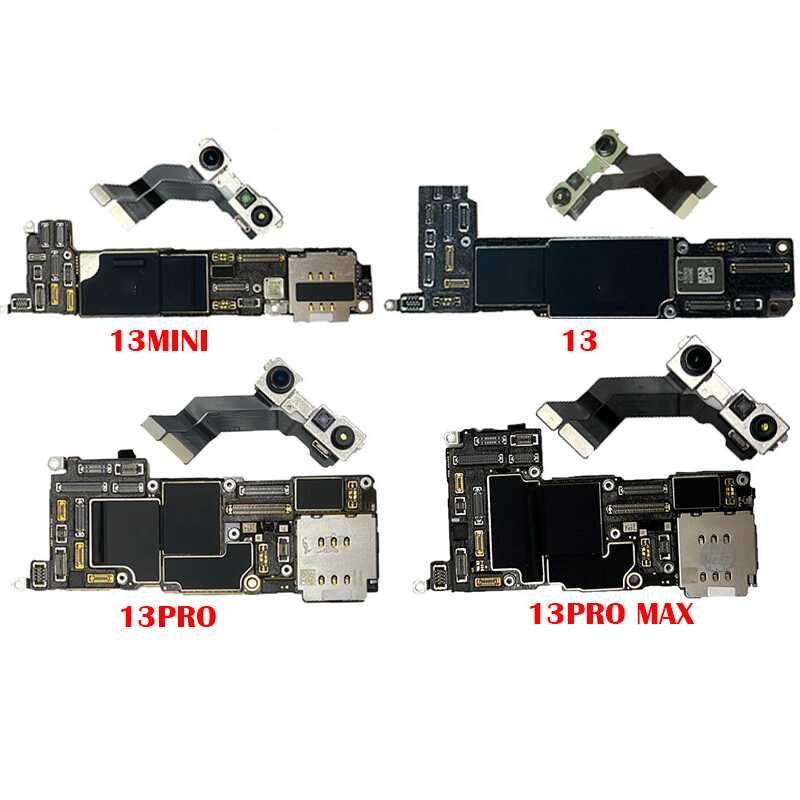 8B Original Unlocked With Face ID Motherboard For Iphone 13 Pro Max ...