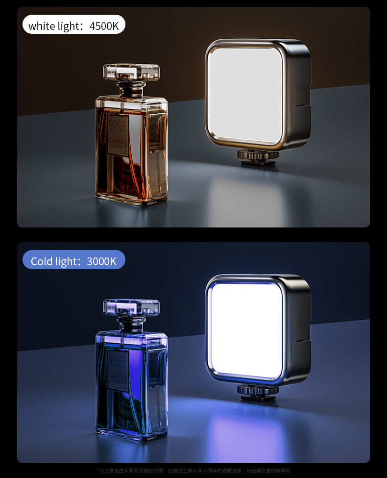 Mini RGB Light With Clip Head For Live shooting vlog LED Photo Light ...