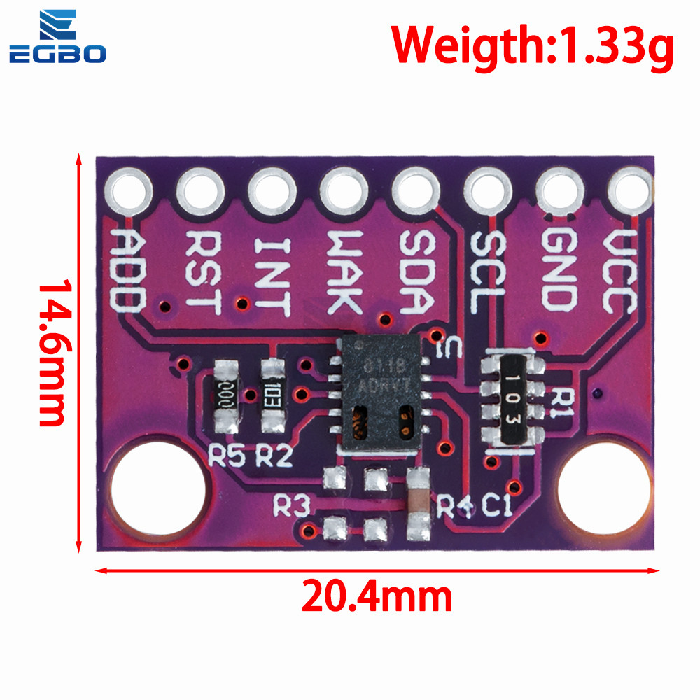 Gas Carbon Dioxide Detection Sensor Module Ccs811 Co2 Eco2 TVOC Air ...