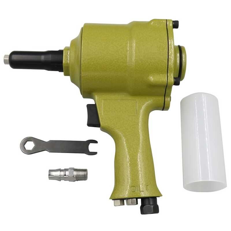 Pro Pneumatic Pistol Type Pop Rivet Gun Air Power Operated Riveter ...