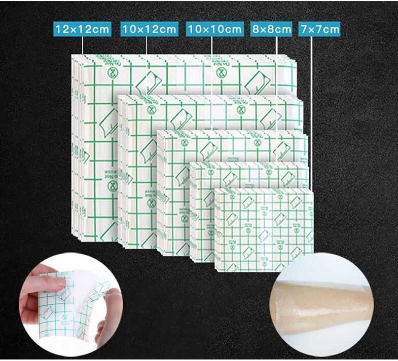 50Pcs Waterproof Transparent Adhesive Wound Dressing Fixer Plaster ...