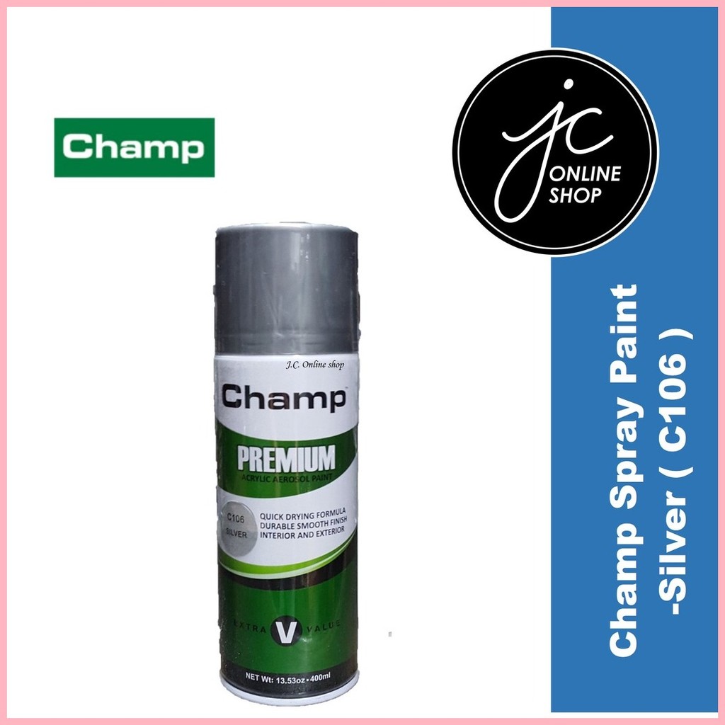 ♂ Champ Premium Acrylic Aerosol Spray Paint 400mL | Shopee Philippines