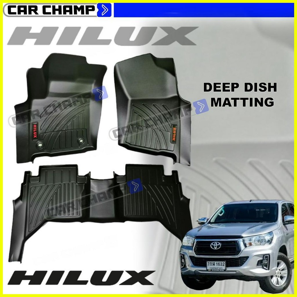 ⭐ Toyota Hilux Revo 2016 to 2018 / Conquest 2019 to 2024 OEM Deep Dish ...