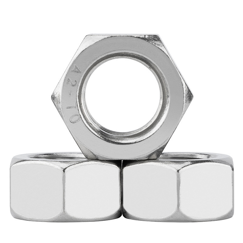 【M2-M30 】 GB 304 Stainless steel hex nut complete set screw cap M2 M3 ...