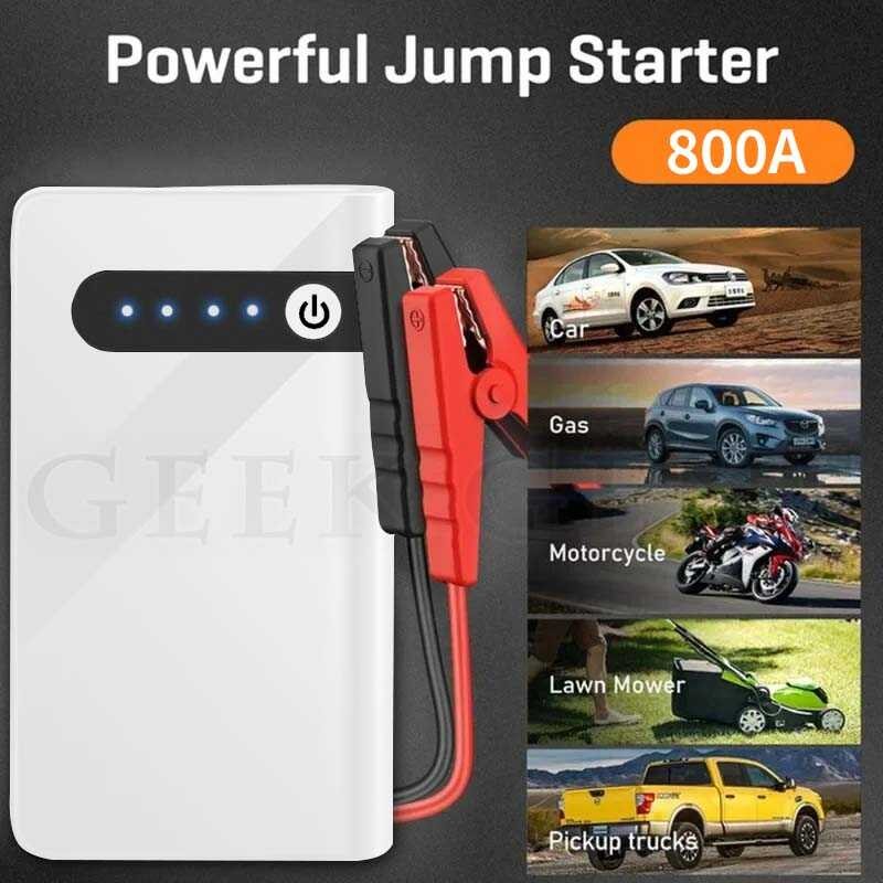 12000Mah GKFLY Jump Power Bank Portable Car Battery Booster Buster Charger 12V Starting Device ...