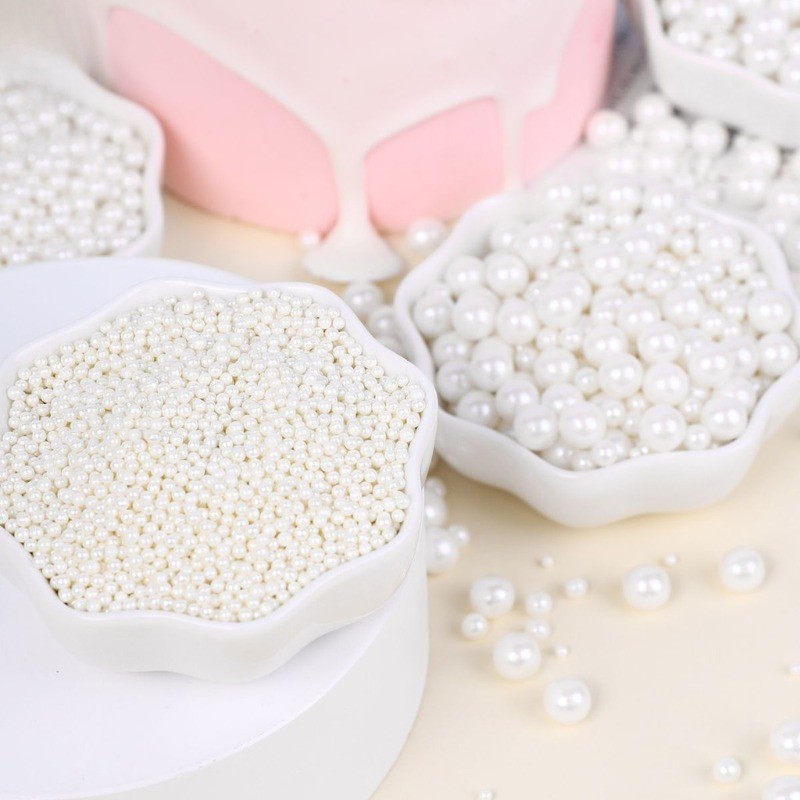 Sugar Bead Cake Decoration Premium Edible Birthday Valentine's Day ...