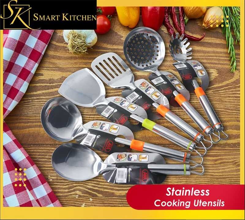 STAINLESS COOKING UTENSILS Kitchen Tools Cooking Sandok Syanse ...