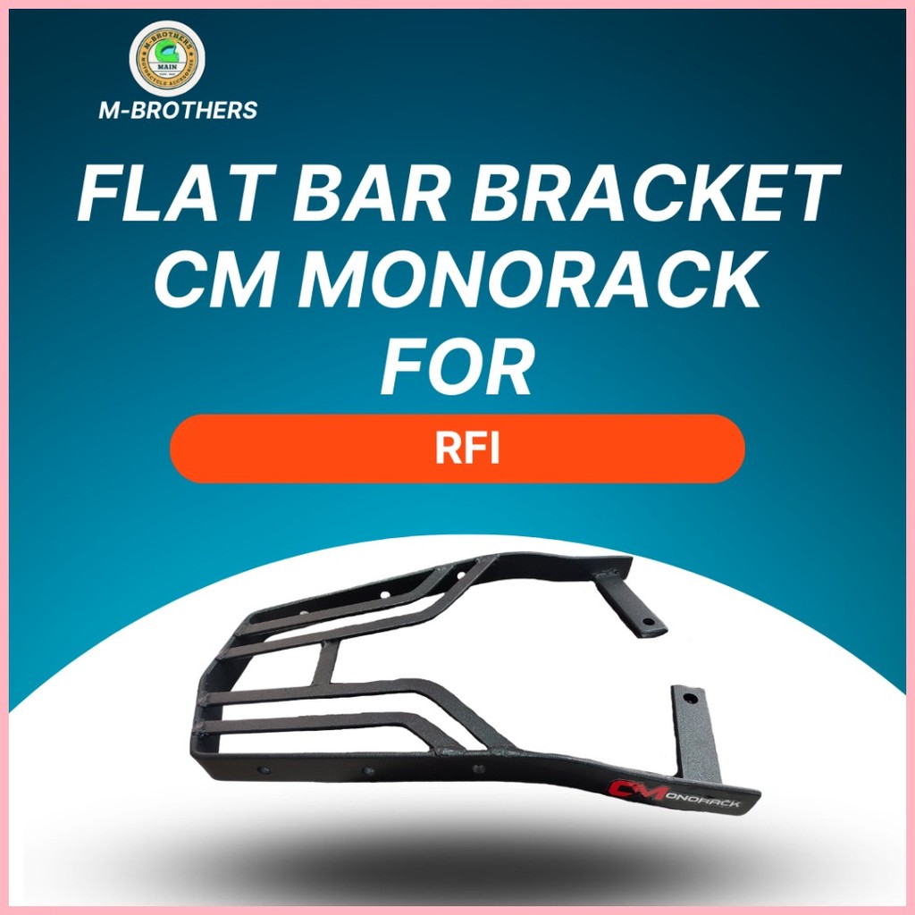 Flatbar monorack bracket for Raider 150Fi | Shopee Philippines