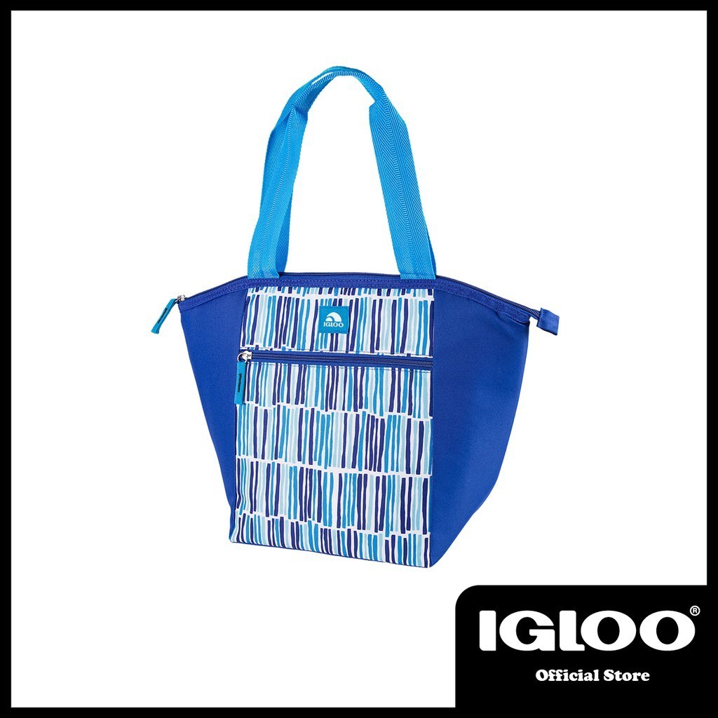 Igloo Stripes Reimagined Essential Tote 16 can Lunch Bag (161883 cobalt ...