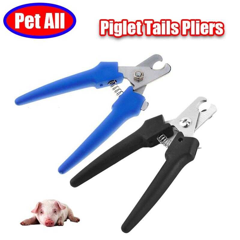 Pig Cut Tail Pliers Stainless Steel Piglets Cutter Tail Cutting Piglet ...