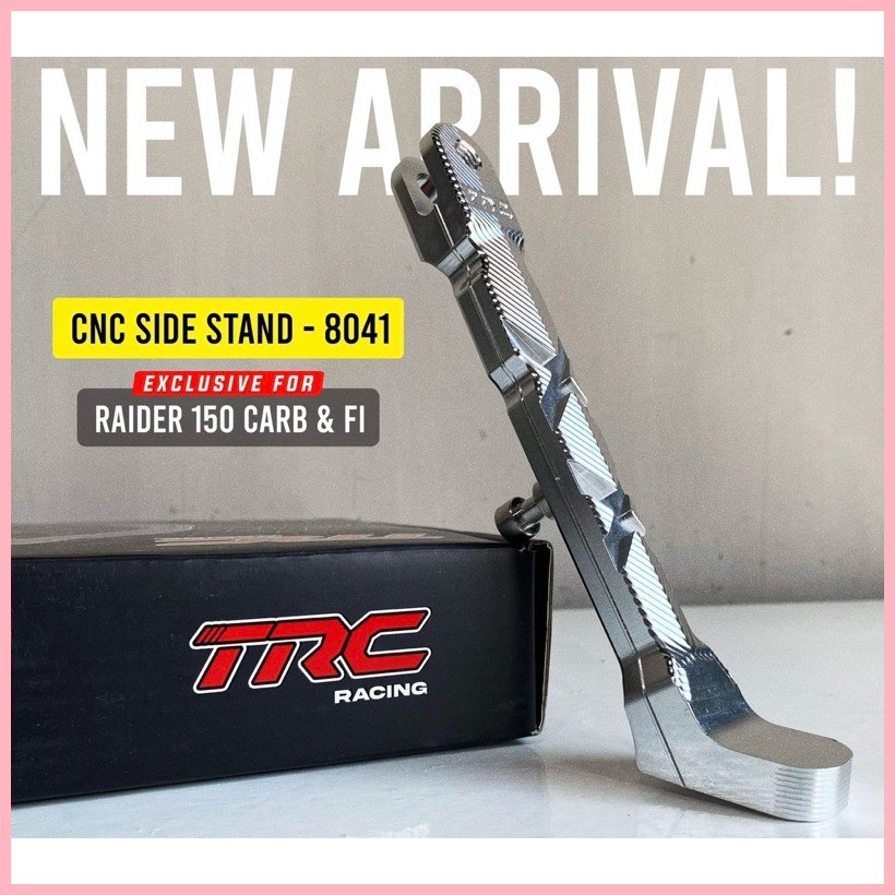 TRC CNC SIDE STAND RAIDER 150 CARB/FI 20cm | Shopee Philippines