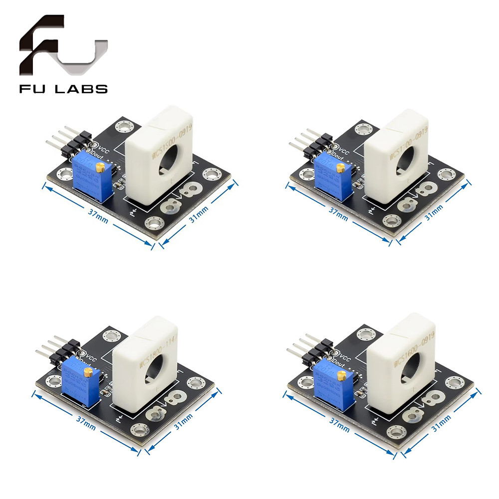 Hall current sensor adjustable 35A 70A short circuit overcurrent ...