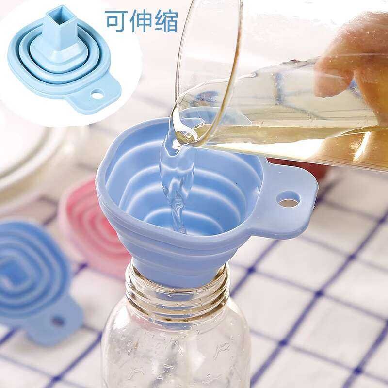 Square Telescopic Folding Kitchen Vent Pipe Funnel Filling Nozzle Oil ...