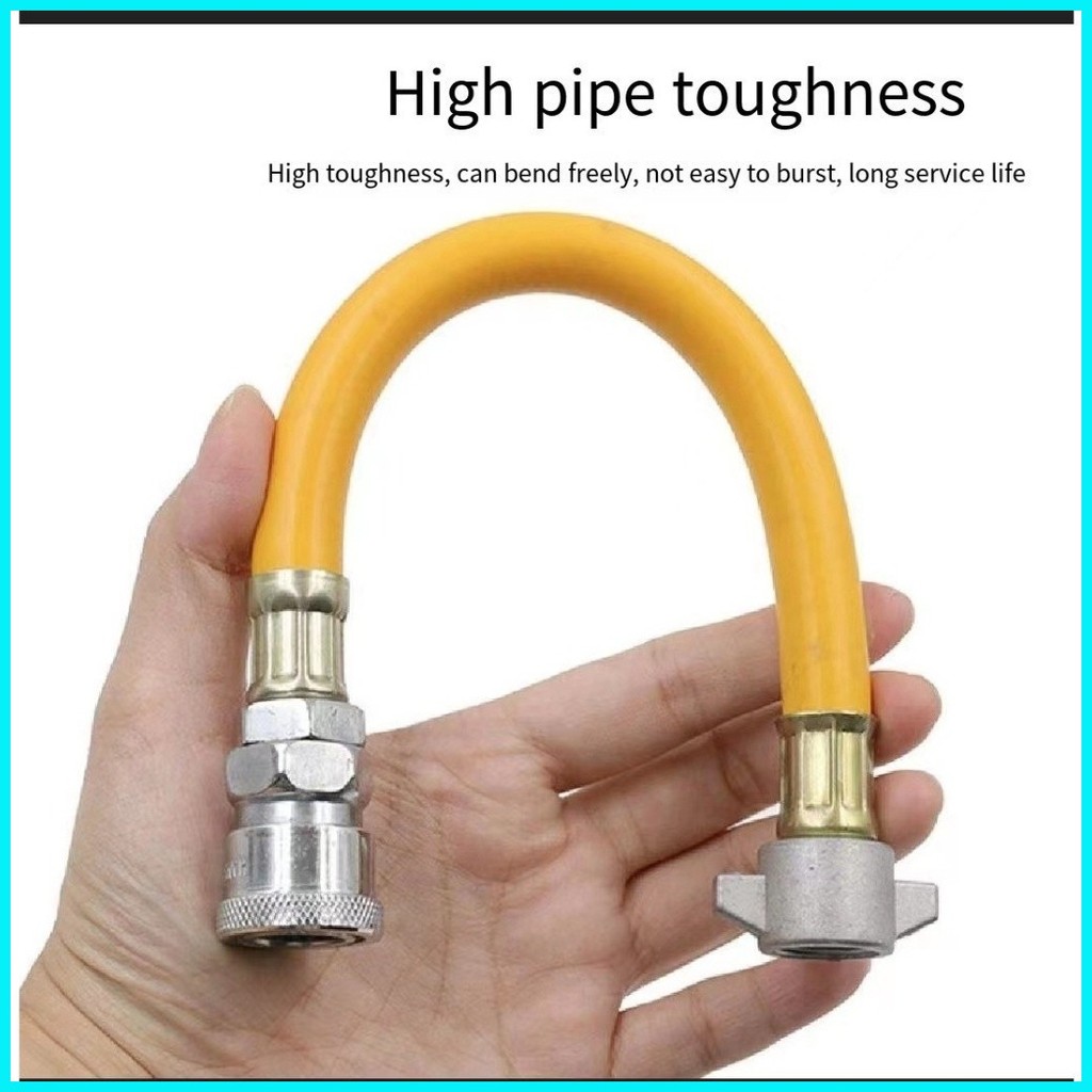 Truck Gas Tank Connection Pipe Trailer Air Pump Hose Connector With M16 ...
