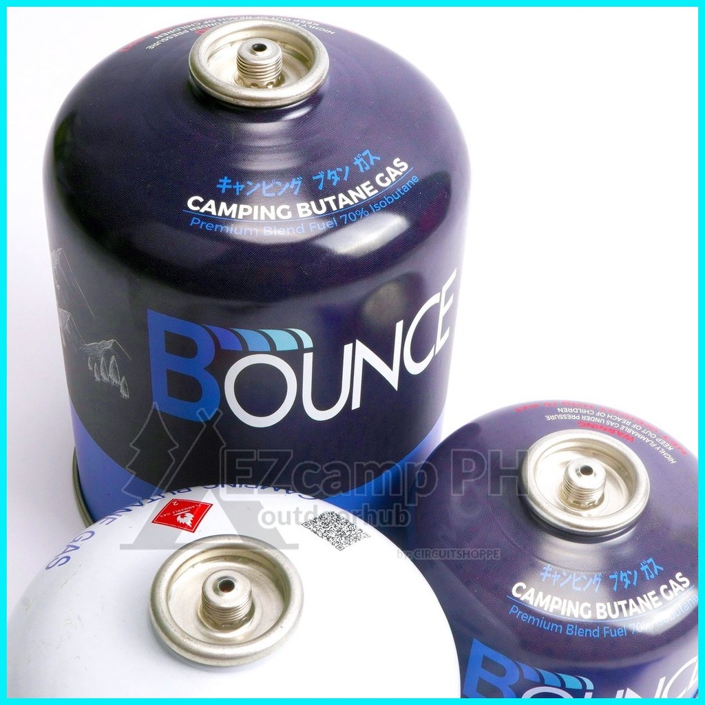 BOUNCE Camping Screw Type Butane 110g 230g 450g Gas Fuel for Portable ...