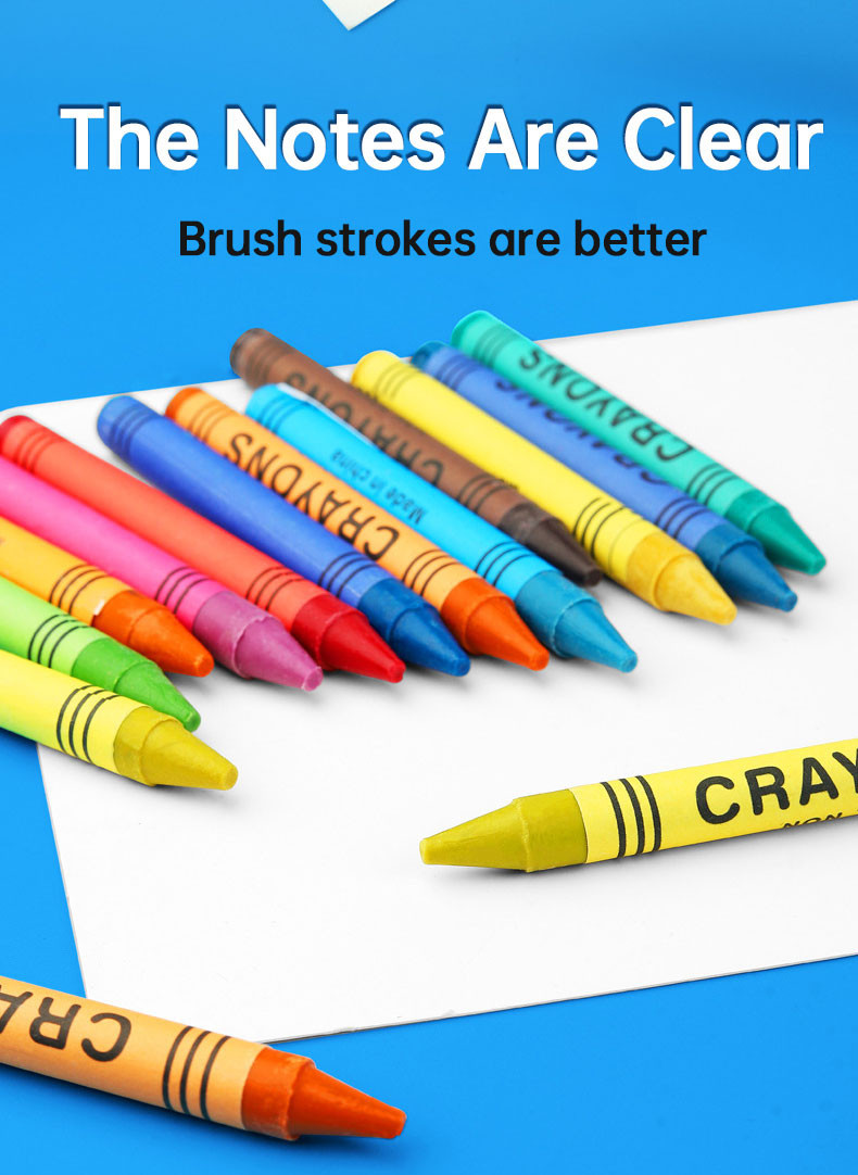6/8/12/24 Colors Set Generic Crayon Crayons Set School Supplies Art ...