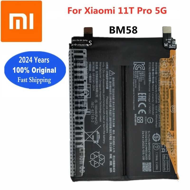 2024 Years 5000Mah Bm58 Original Battery For Xiaomi 11T Pro 5G 11Tpro ...