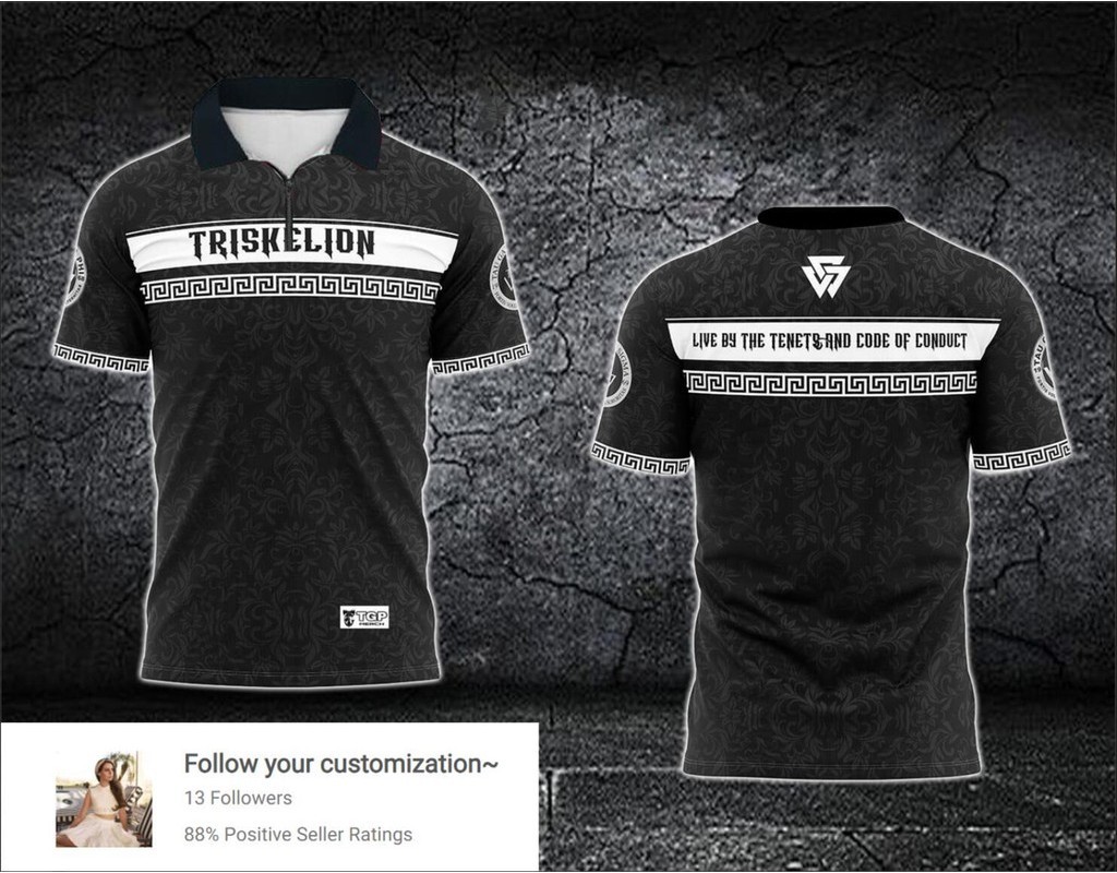 FULL SUBLIMATION triskelion 56TH ANNIVERSARY 3d polo shirt-live by the ...