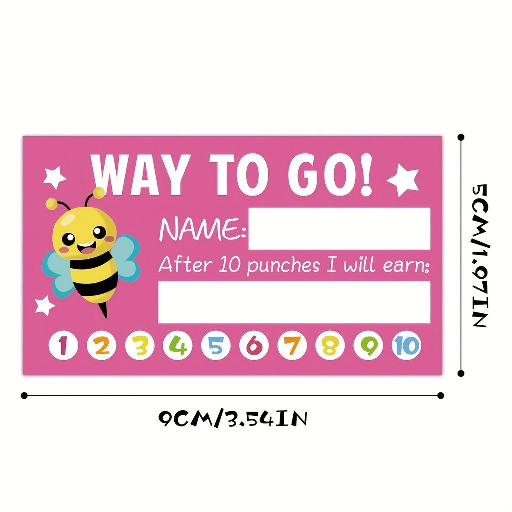 50pcs Attendance Cards Motivate Students Reward Cards Reward Classroom ...