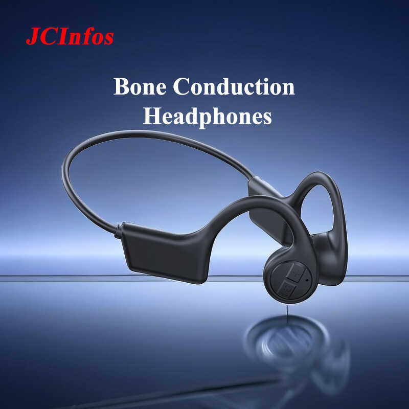 Φ Φ Conduction Bone Bluetooth Headphones Wireless Ipx55 Music Running ...