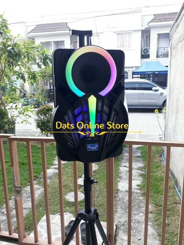 D12" Outdoor Bluetooth Karaoke Speaker sustainable Bass, Treble, Echo ...