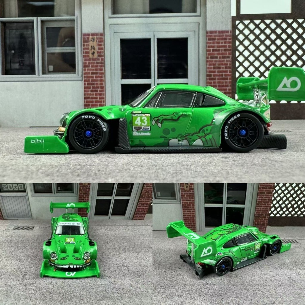 Top Models 1:64 Brick Uncle Porsche 911SVRSRRoonipigasus alloy car ...