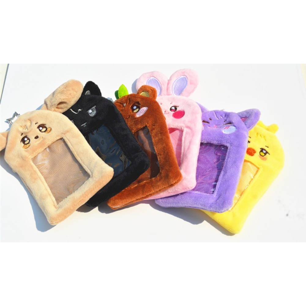 Kpop Idol ATEEZ ID Photo Holder Keyring ANITEEZ Mini Collectors ...