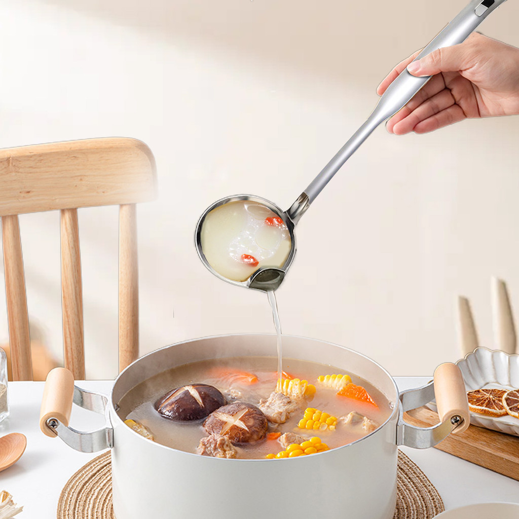 Spoon Separator 304 Stainless Steel Separation Oil Filter Food Grade ...