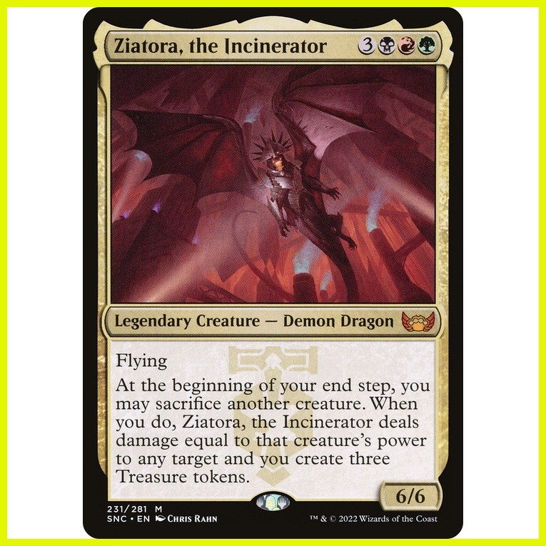 Ziatora, the Incinerator | [NON-FOIL][SINGLE][SNC/231] - Magic: the ...