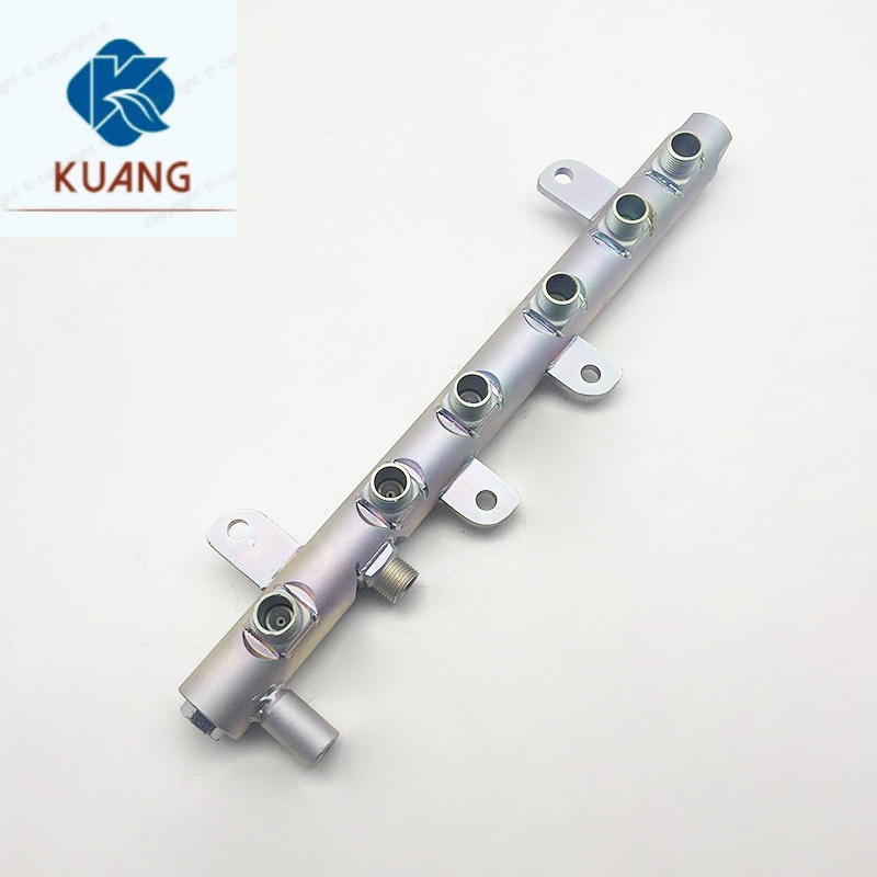 Komatsu excavator parts PC200-8 6D107 engine common rail assy brand new ...