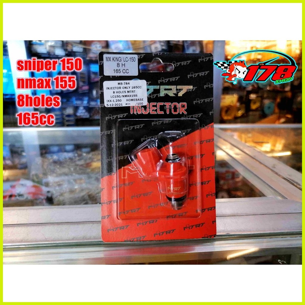 ۩ MTRT injector sniper 150 nmax 155 8holes 165cc | Shopee Philippines