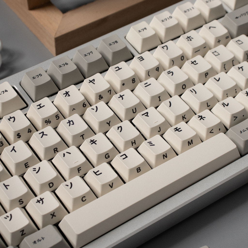 Retro Keycaps Japanese katakana /Thai / Korean/ Russian Top Letter Side ...