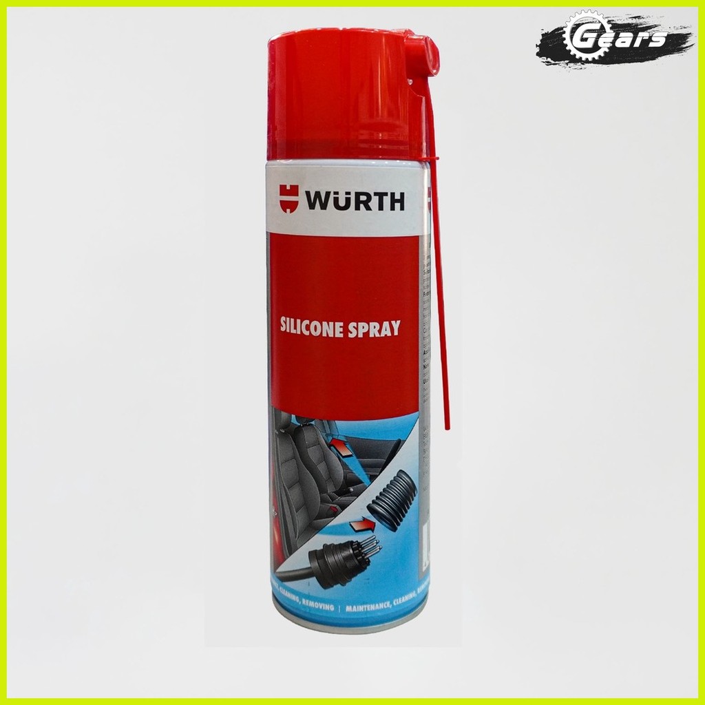 Wurth Silicone Spray Multi Purpose Lubricant 500Ml | Shopee Philippines